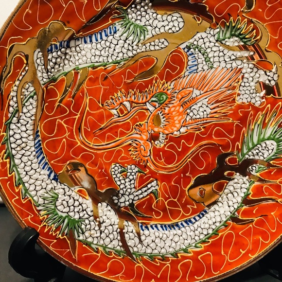 Chikaramachi | Accents | Vintage Pair Of Japanese Decorative Plates ...